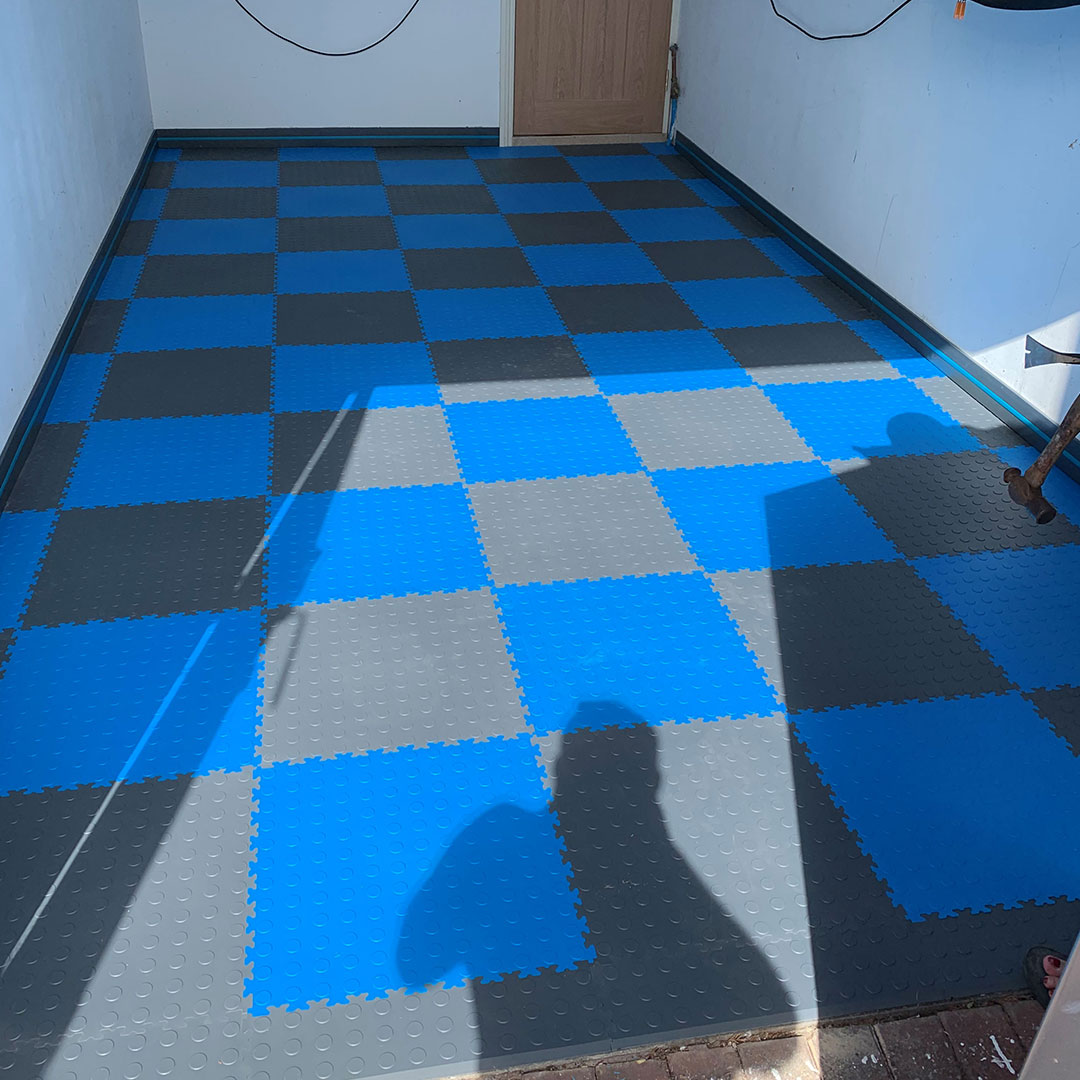 Garage floor - Happy Customer | Mototile