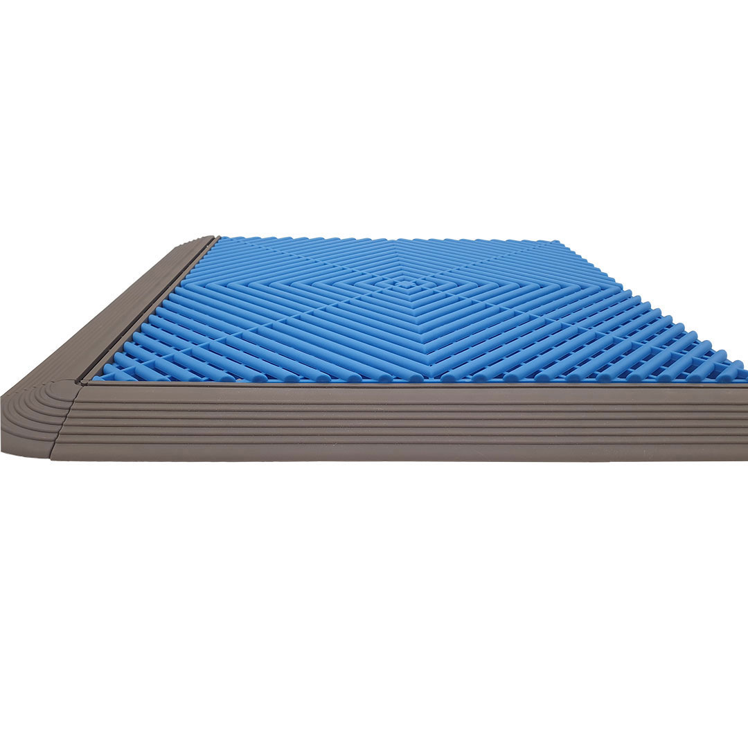 Garage Floor Ramps and Drain Edging Tiles | Durable Flooring Solution