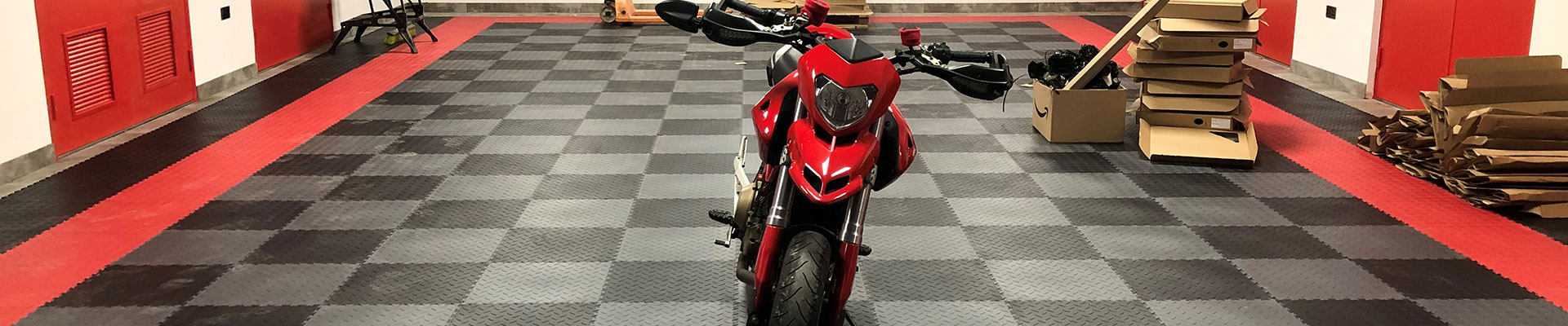 Large Garage Flooring | Mototile