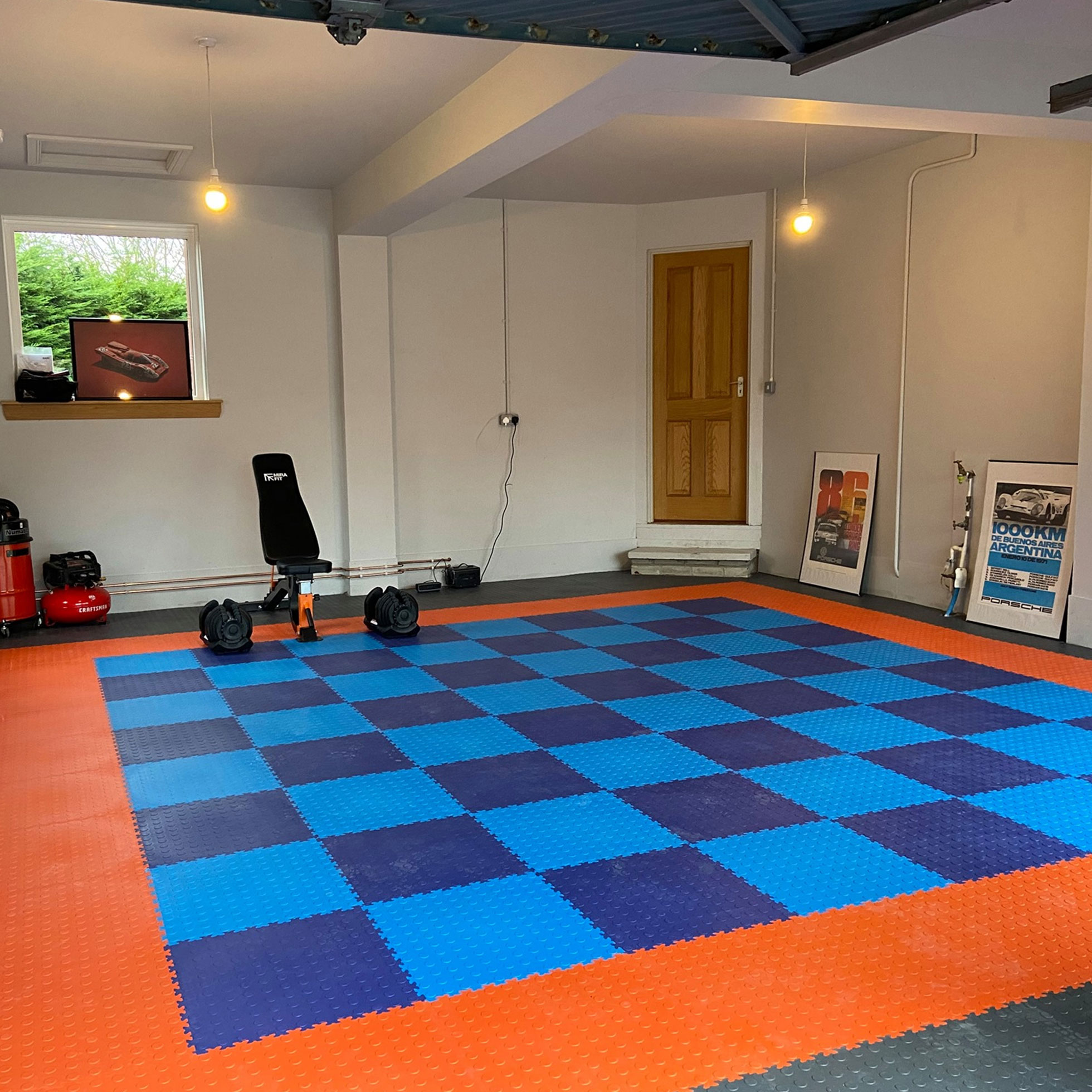 Garage Floor Ramps | MotoLock Blue | CoinTop