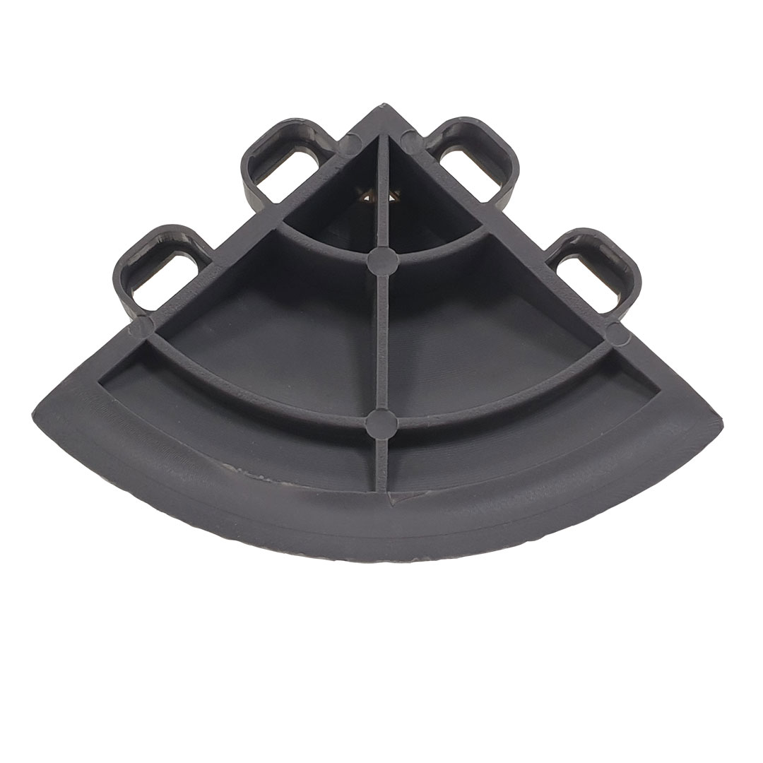 Dark Grey MotoVent Corner Ramp | Corner Ramps | Mototile